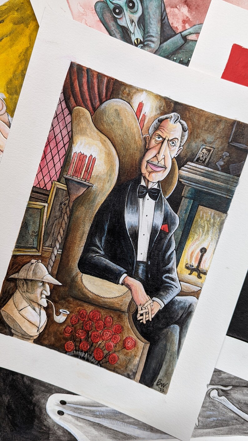 Vincent Price Hosts Mystery original - Etsy