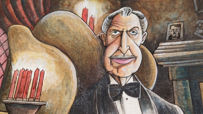 Vincent Price Hosts Mystery original - Etsy