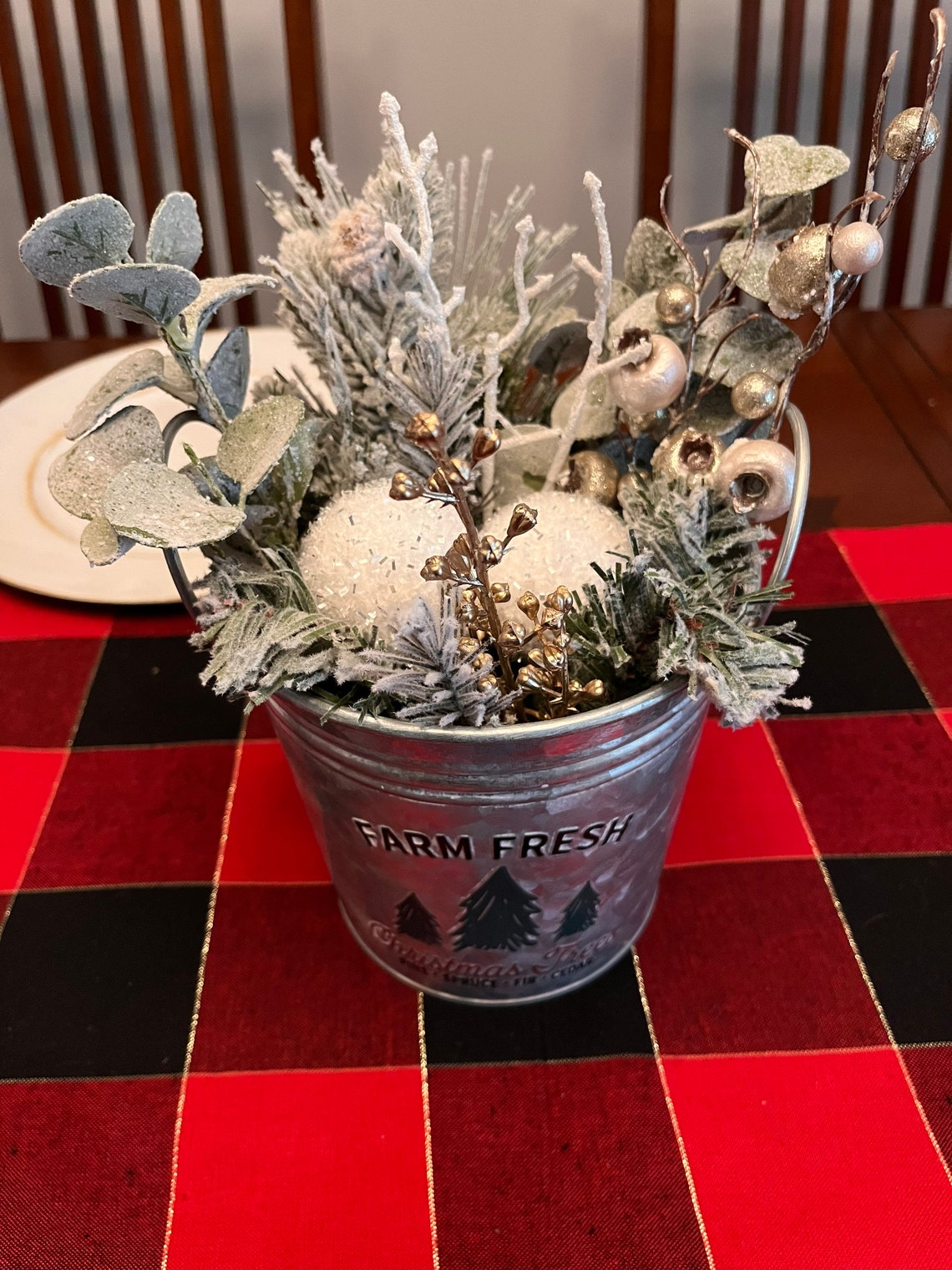 Winter Wonderland Arrangement - Etsy