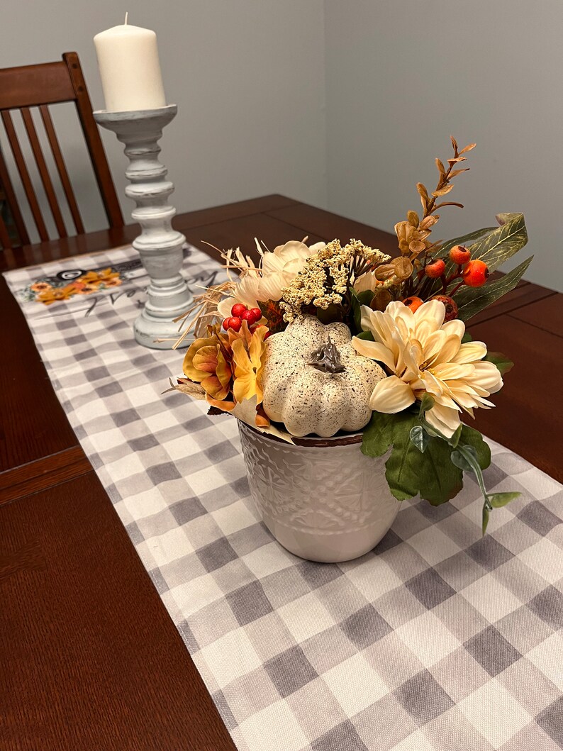 Neutral Fall Floral Arrangement - Etsy