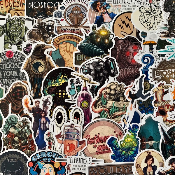 Bioshock Stickers - Etsy
