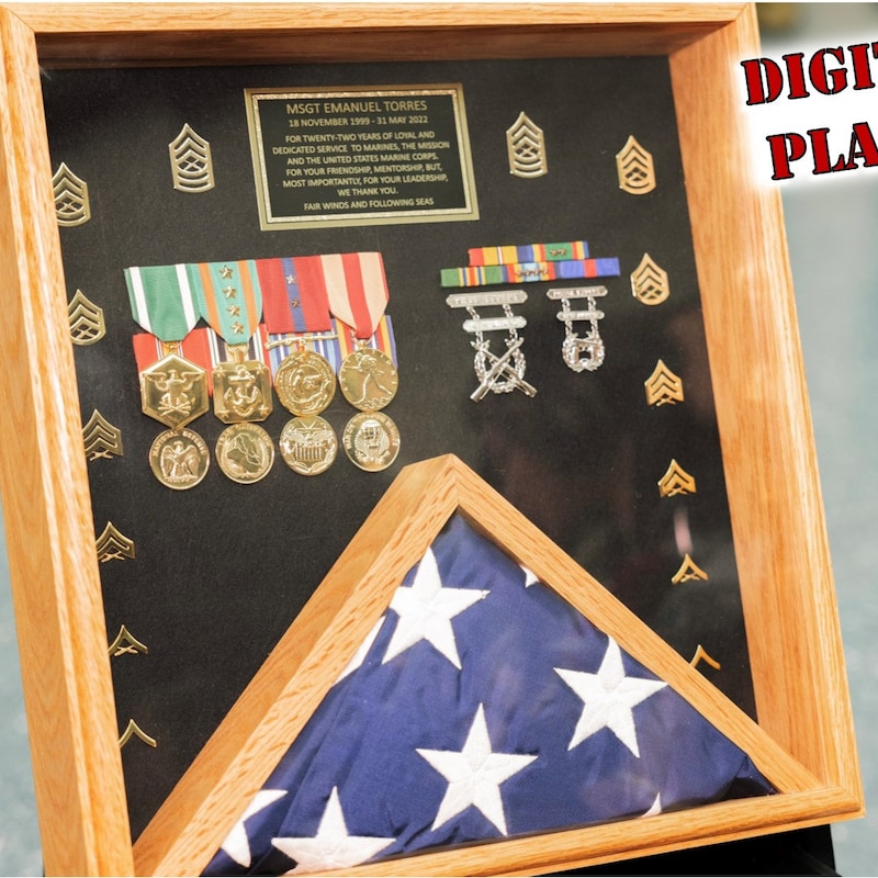 Military Shadow Box - Etsy