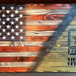 DIY Wooden American Flag Build Plans - Step-by-step Guide (digital ...