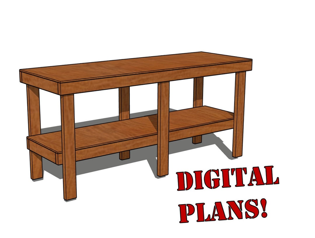 Simple and Durable Workbench (digital Plans) - Etsy