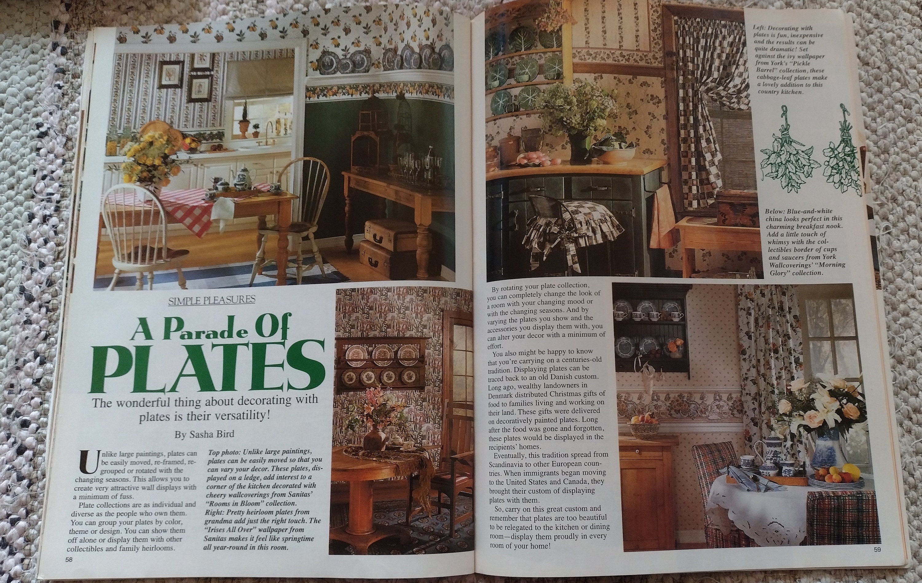 Country Decorating Ideas Magazine 1996 Perfect Read for Country ...