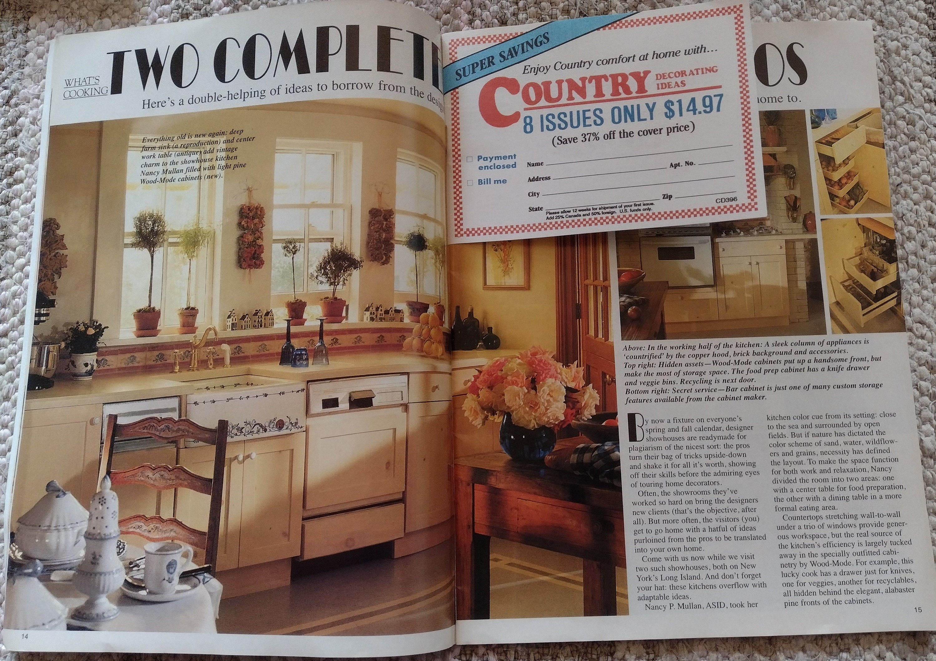 Country Decorating Ideas Magazine 1996 Perfect Read for Country ...
