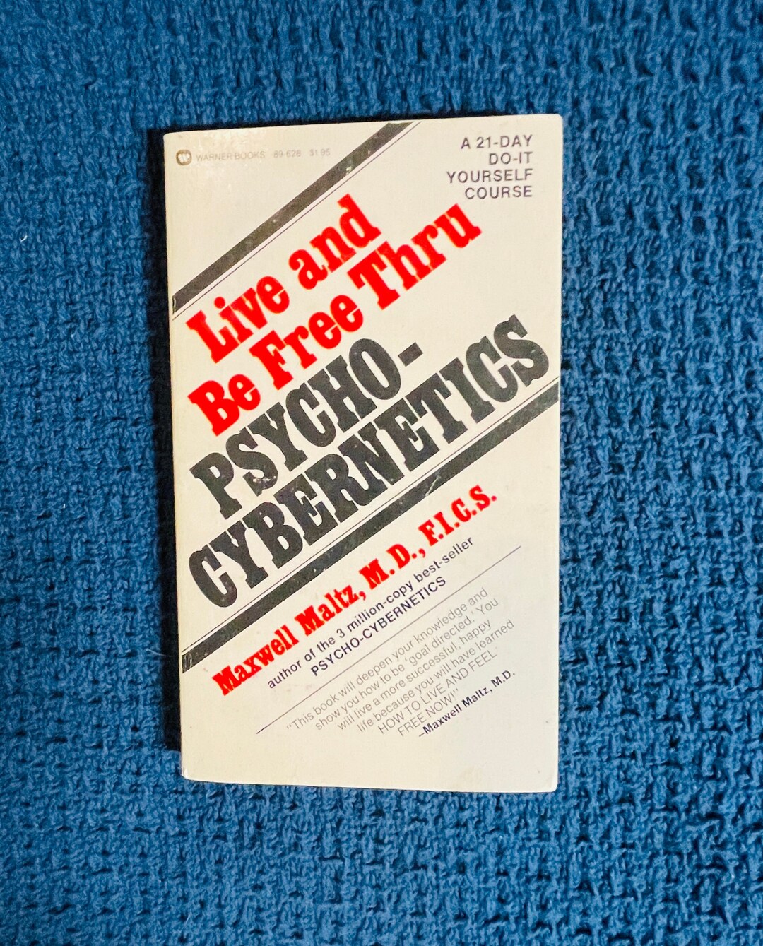 Live and Be Free Thru Psycho-cybernetics by Maxwell Maltz, 1976 - Etsy