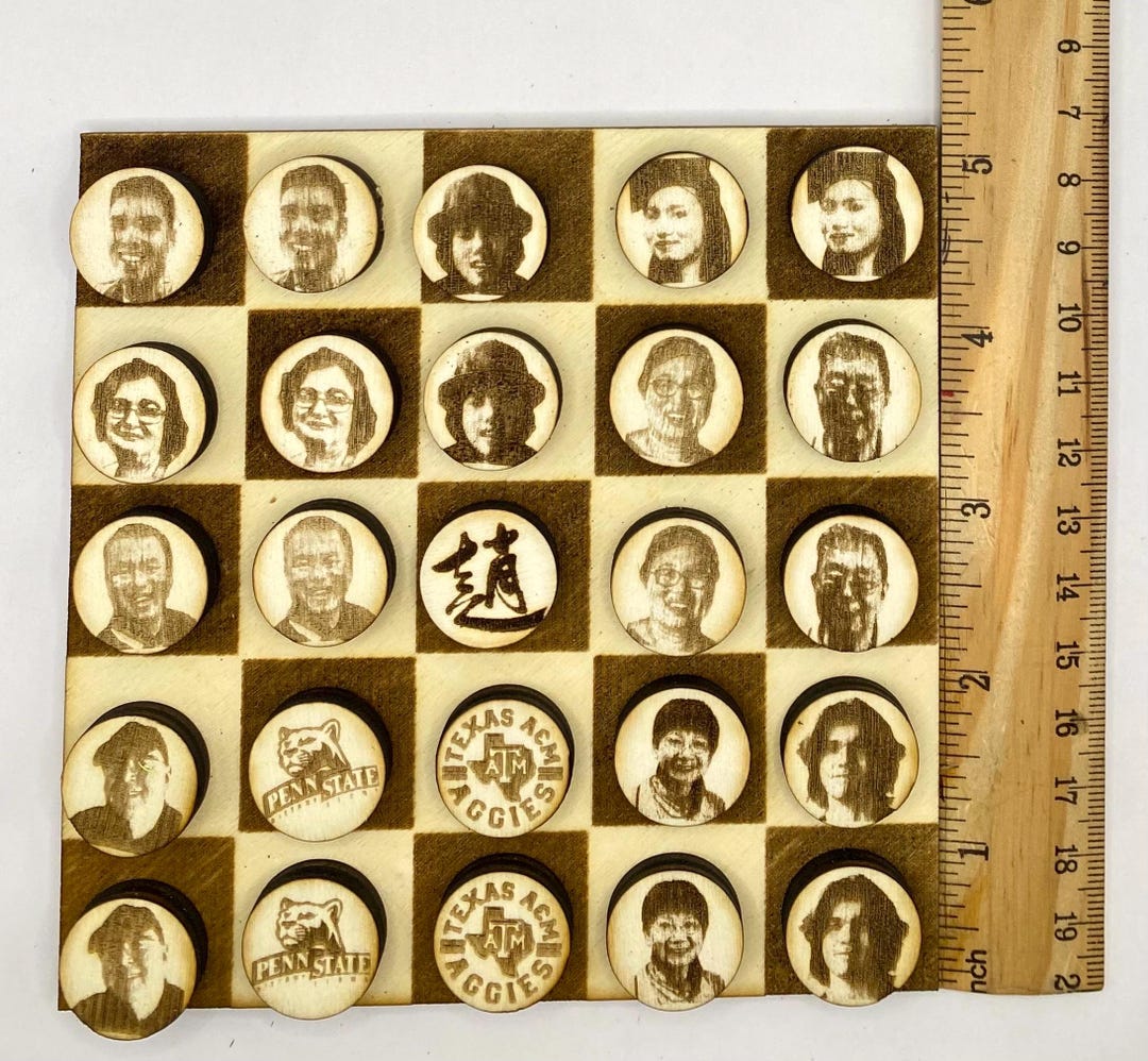 Custom Family’s Portrait Memory Game Christmas Gift L Holiday, Birthday ...