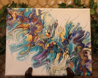 Acrylic Flow Art Painting - Etsy