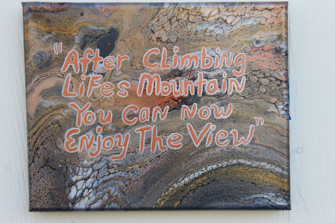 Acrylic Flow Art & Quotes - Etsy