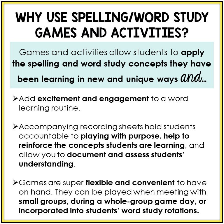 Common Long Vowel Patterns Cvce and CVVC Activity and Games Bundle ...