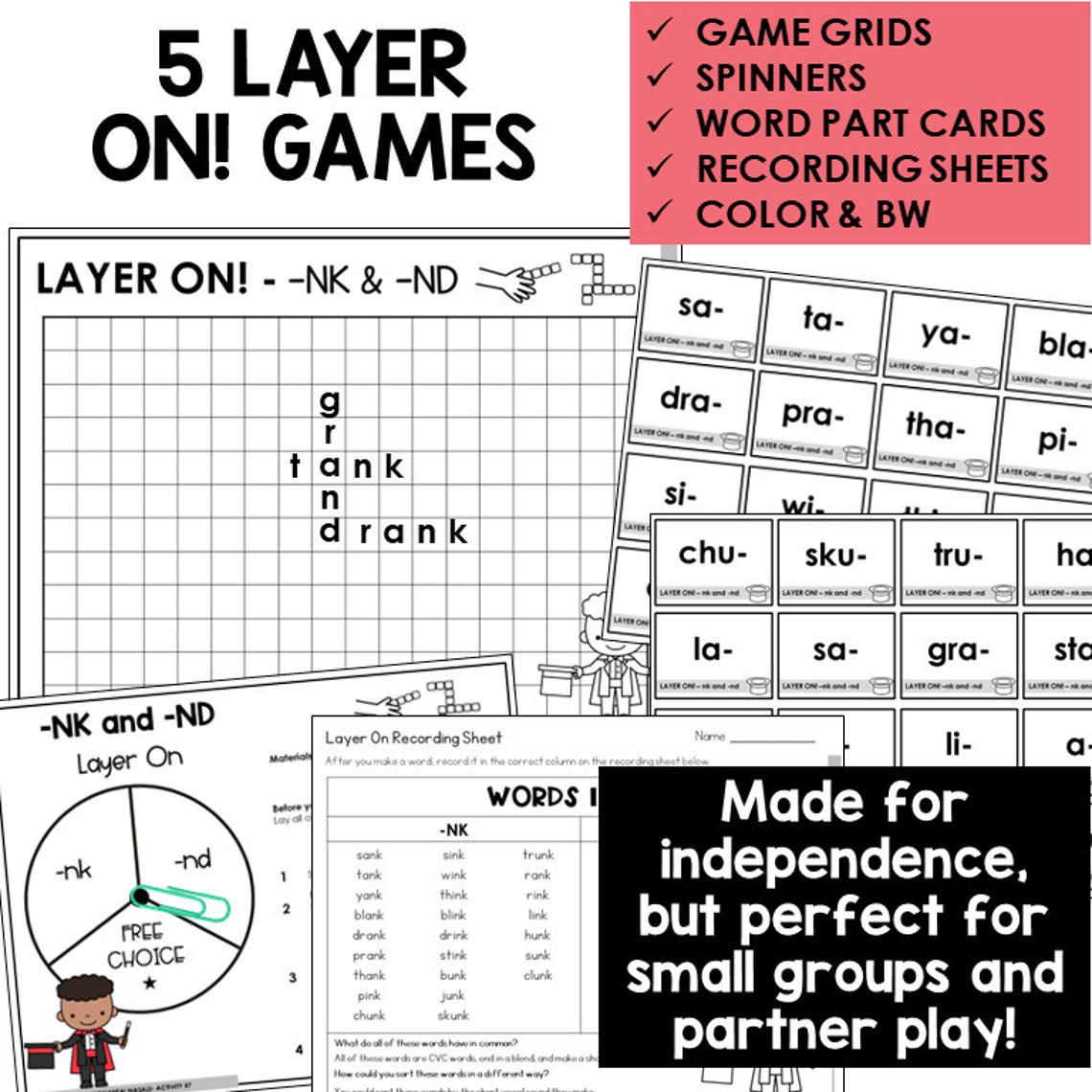 Preconsonantal Nasals Phonics Games | Ng, Mp, Nt, Nk, Nd | CVC Phonics ...