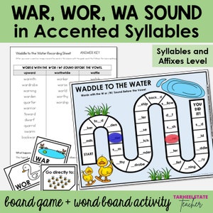 Ambiguous, Diphthong, R-controlled Vowel Patterns in Accented Syllables ...