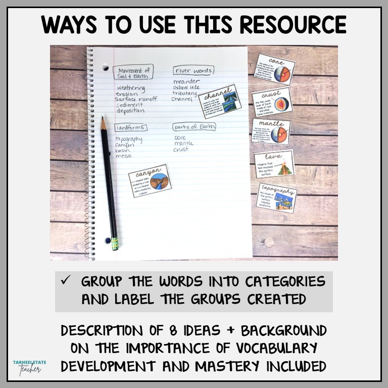 Properties of Rocks and Minerals Definition Posters for Science ...