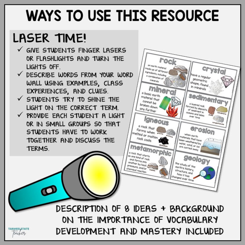 Properties of Rocks and Minerals Definition Posters for Science ...