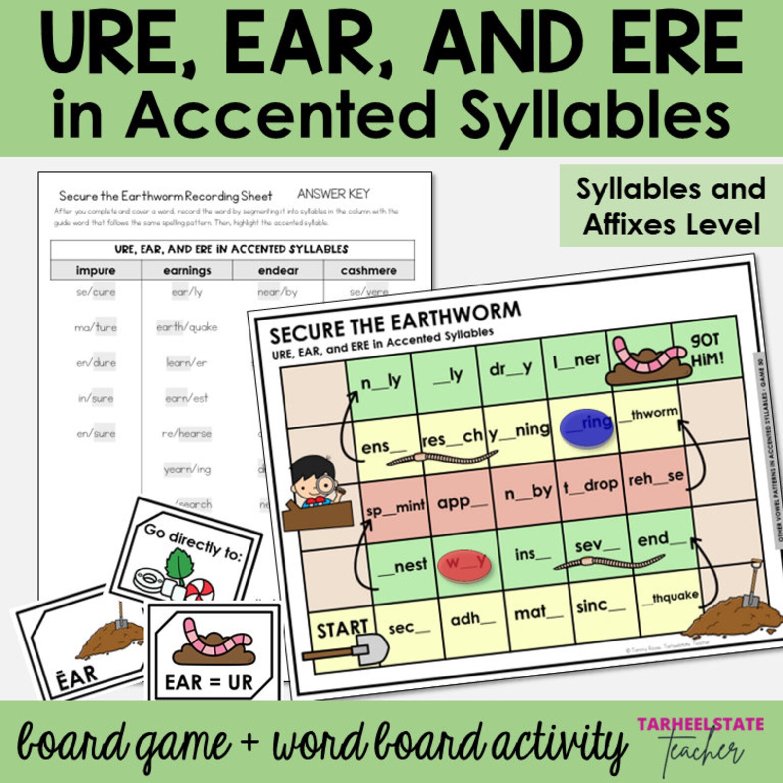 Ambiguous, Diphthong, R-controlled Vowel Patterns in Accented Syllables ...
