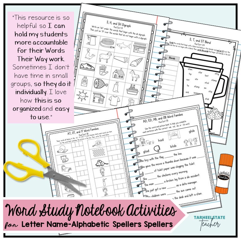 Letter Name Stage Reading and Writing Phonics Spelling - Etsy