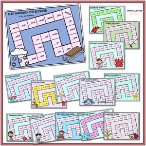 Beginning Digraphs & Blends Phonics Games and Activities | Elementary ...