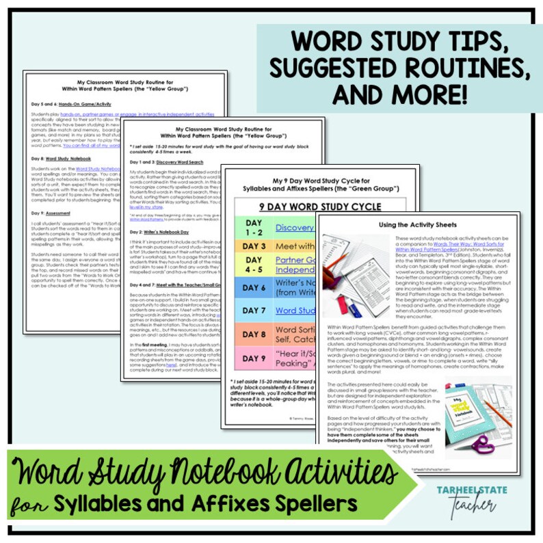 Syllables and Affixes Stage Reading & Writing | Phonics | Word Study ...