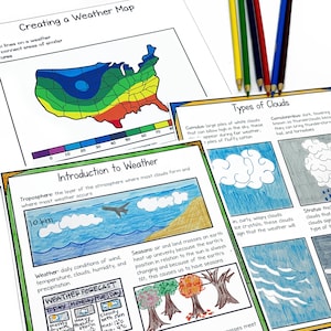 Weather & Climate Research Project | Science Notebook, Graphic ...