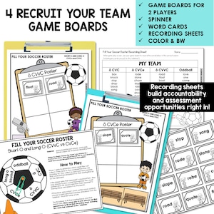 Common Long Vowel Patterns Cvce and CVVC Activity and Games Bundle ...