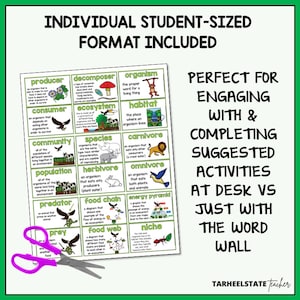 Ecosystems Biomes Definition Posters for Science Bulletin Board ...