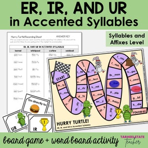 Ambiguous, Diphthong, R-controlled Vowel Patterns in Accented Syllables ...