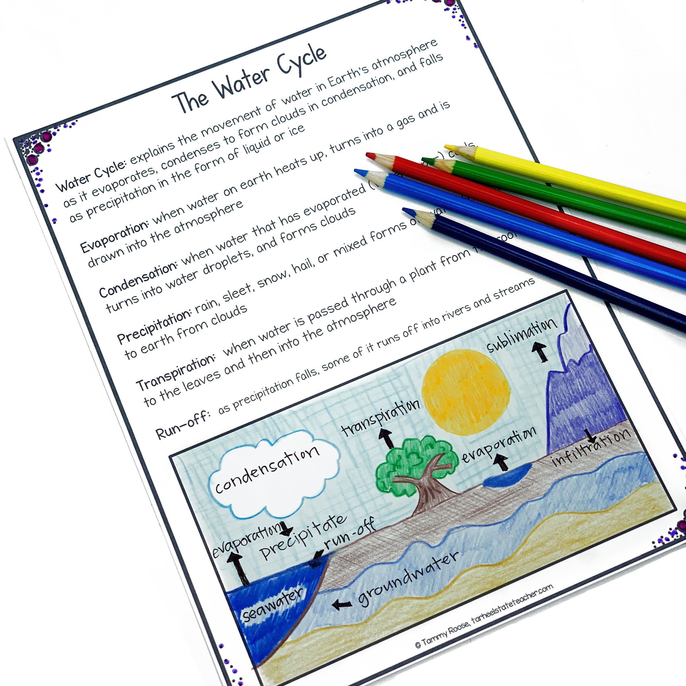 Weather & Climate Research Project | Science Notebook for Students ...