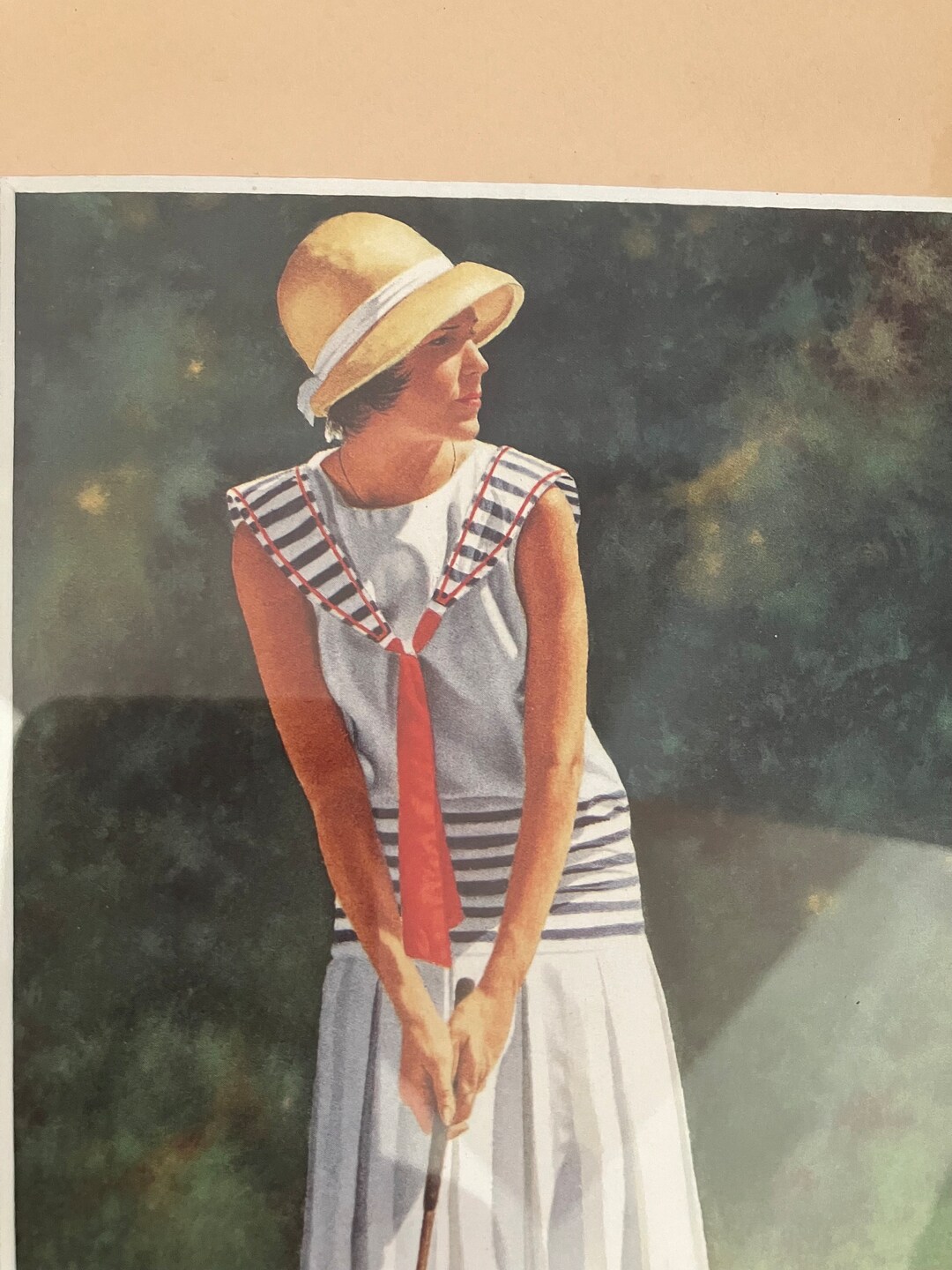 The Art of Golf: Pitching Wedge by Glen Green Framed Vintage Art - Etsy