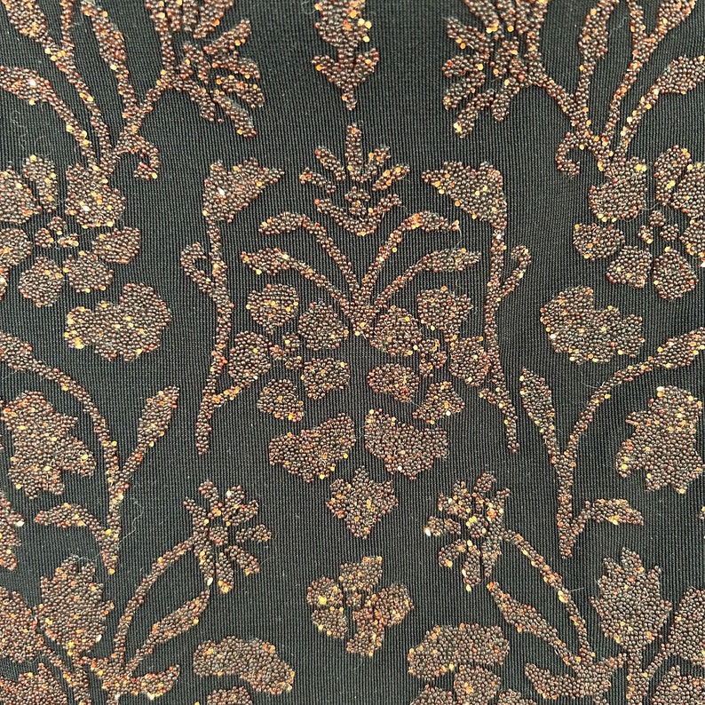 Vintage Cartise Sleeveless Shirt Black Beaded Made in Canada - Etsy