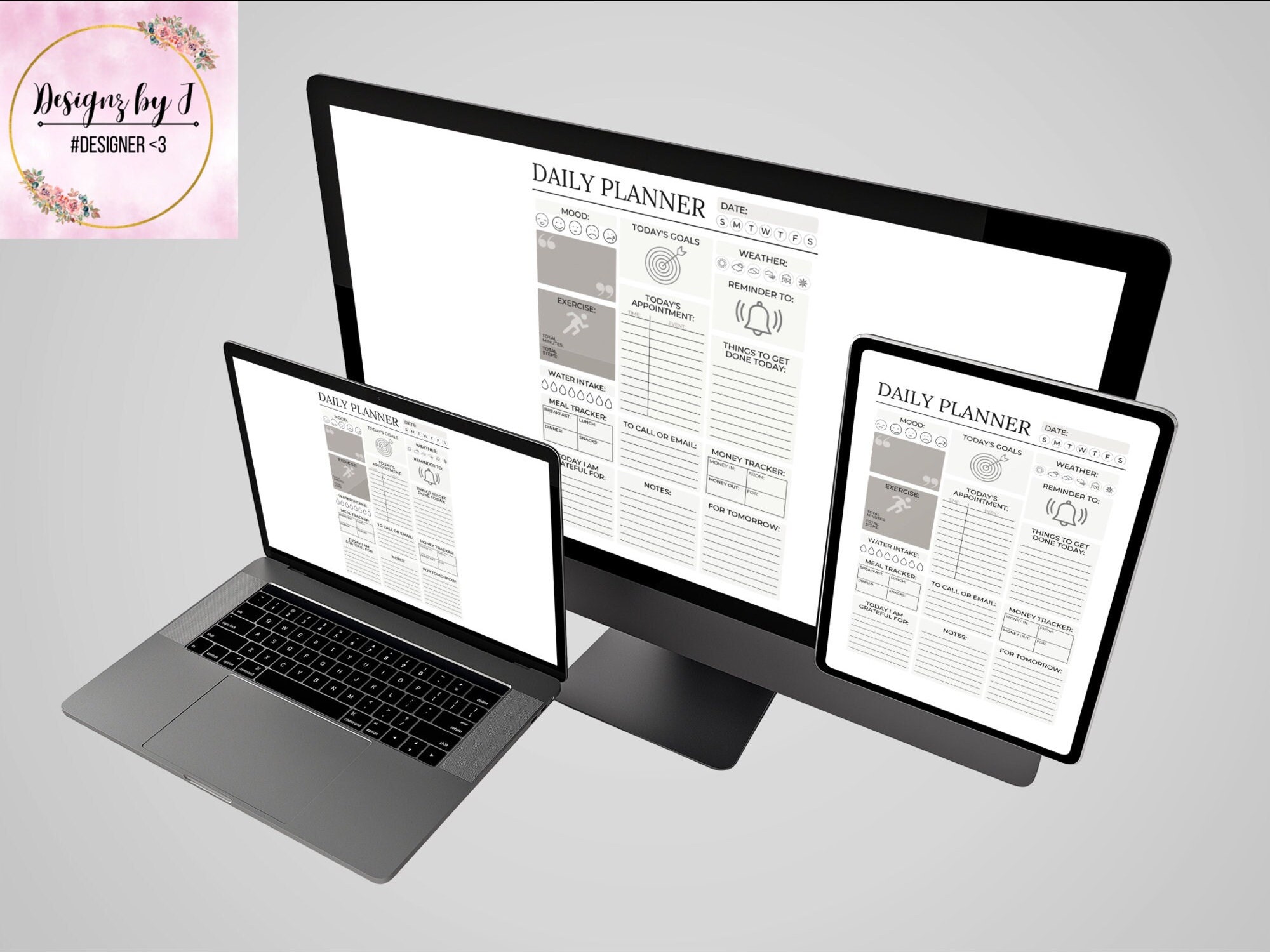 Digital Planner, Customizable Planner, Goodnotes Planner, Daily and ...