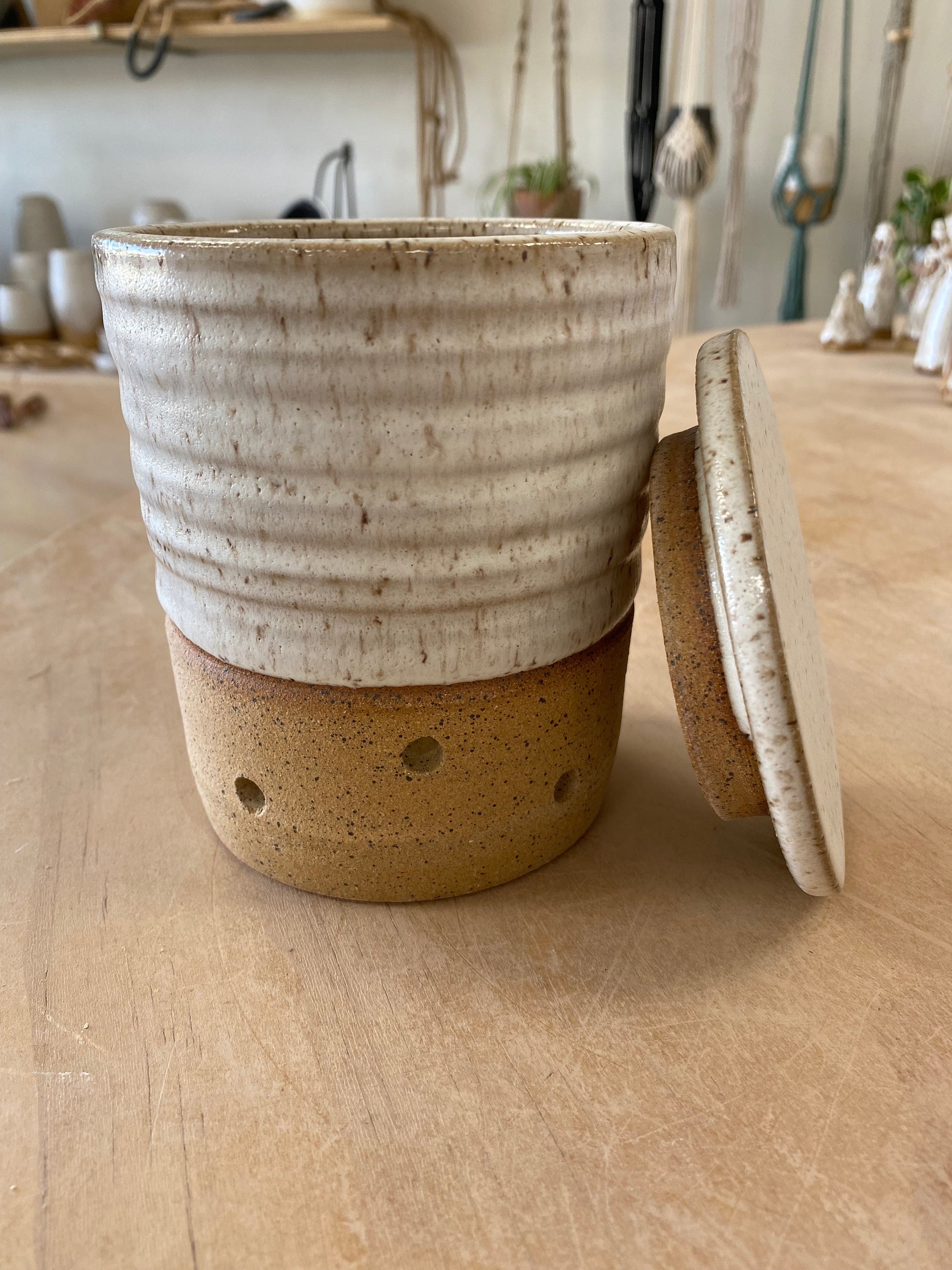 Garlic Ceramic Funk Art