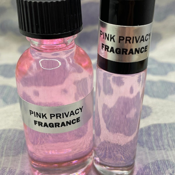 Pink Privacy Body Oil - Etsy