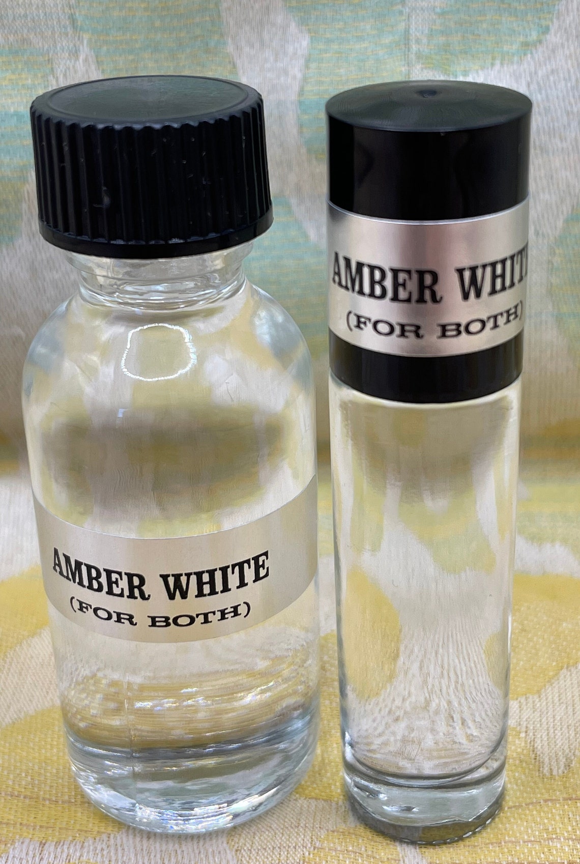 Amber White Perfume Body Oil Free Shipping - Etsy