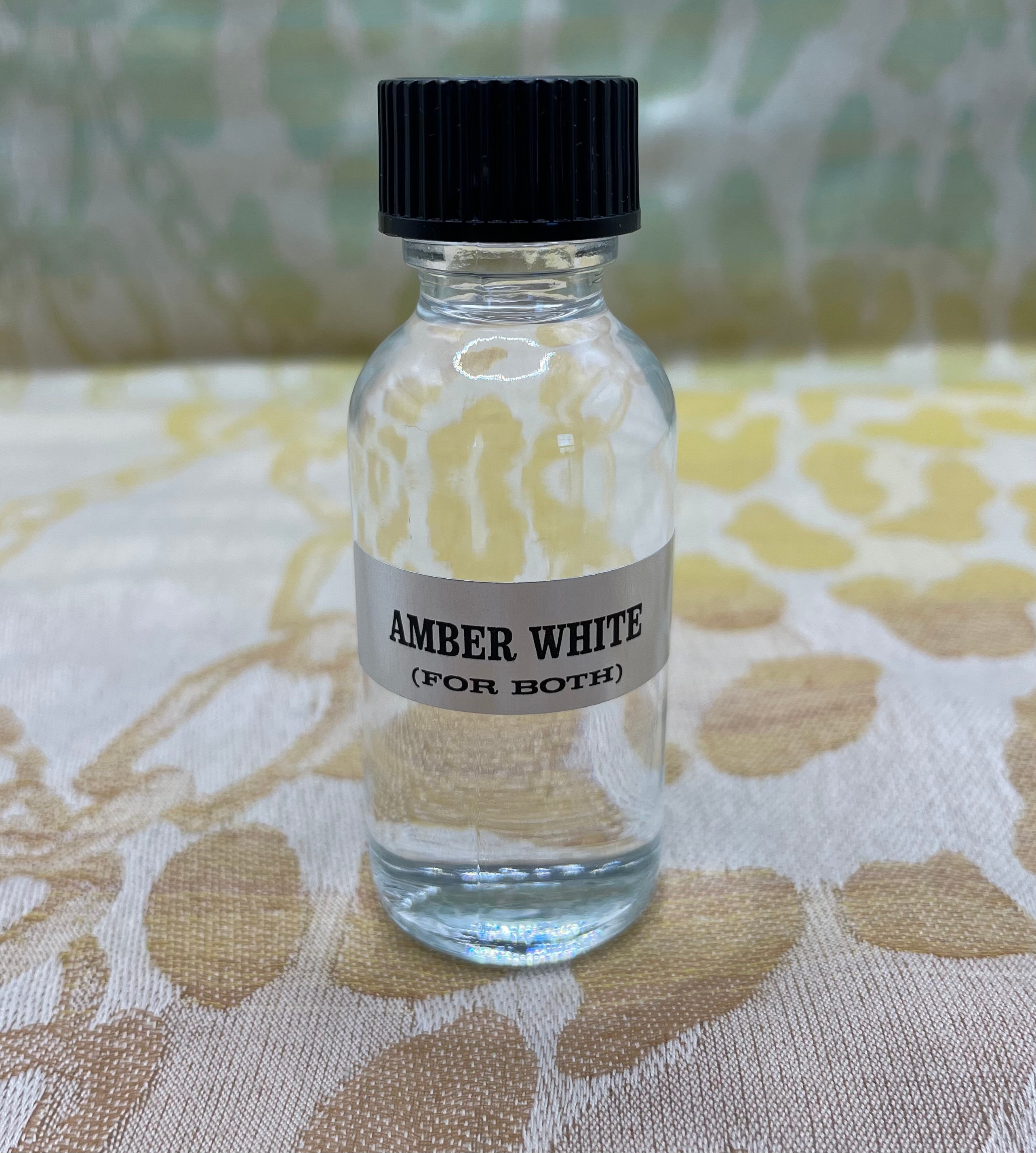 Amber White Perfume Body Oil Free Shipping - Etsy