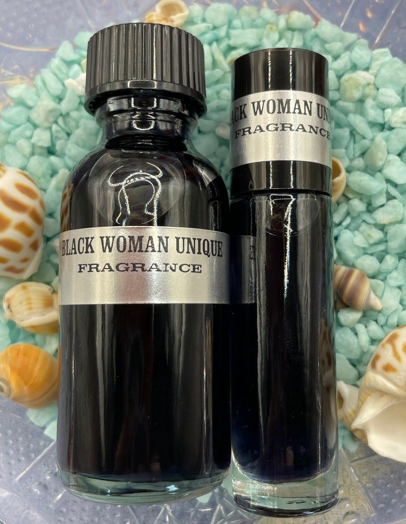Black Woman Unique Perfume Body Oil Free Shipping - Etsy