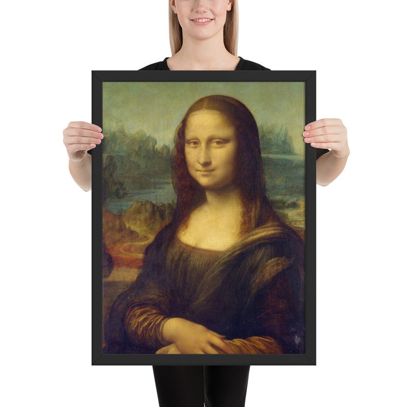 Leonardo Da Vinci's Portrait of Mona Lisa Del Giocondo | Famous ...