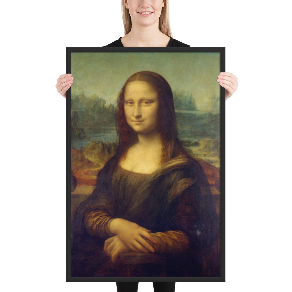 Leonardo Da Vinci's Portrait of Mona Lisa Del Giocondo | Famous ...
