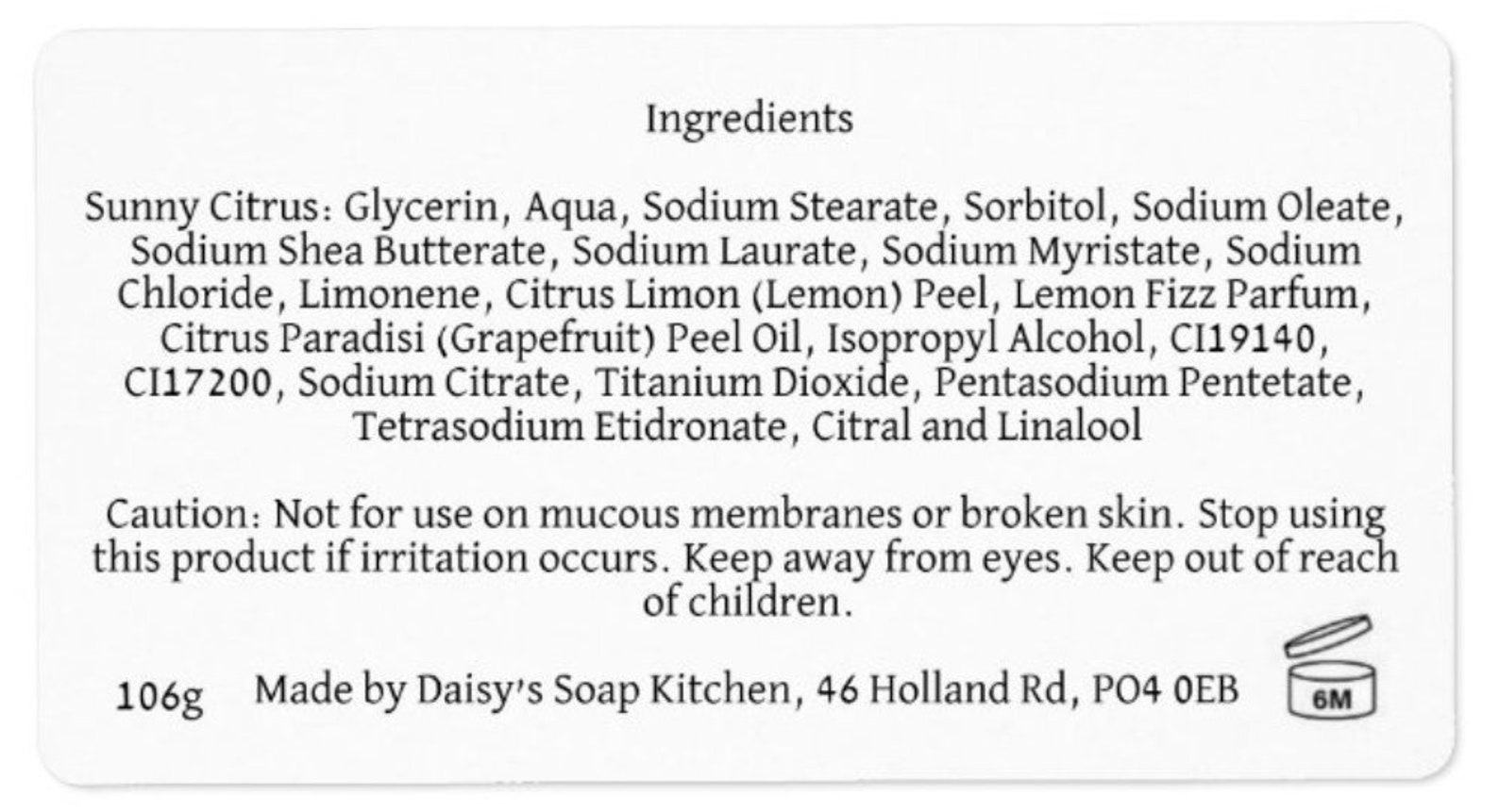 Handmade Melt Pour Soap Sunny Citrus Etsy