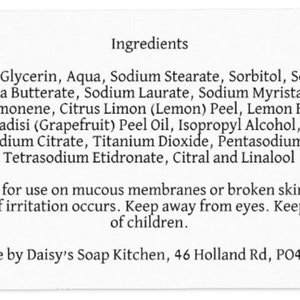 Handmade Melt Pour Soap Sunny Citrus Etsy