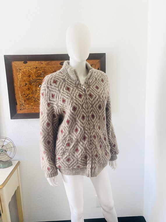 1990’s Reversible Knit/ Sportswear Jacket - Gem