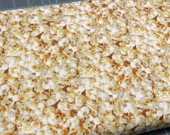 Retro Movie Theater Popcorn Fabric Popcorn by Kellygilleran Vintage ...