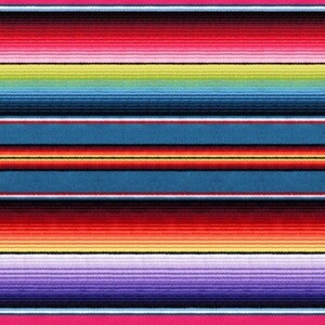Mexican Sombrero Stripe 100% Cotton Fabric Elizabeth's Studio ...