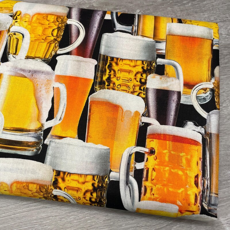 Cotton Fabric Beer Glass - Etsy