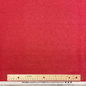 Starlight Metallics - Ruby Red - Quilting Cotton - Maywood Studio ...