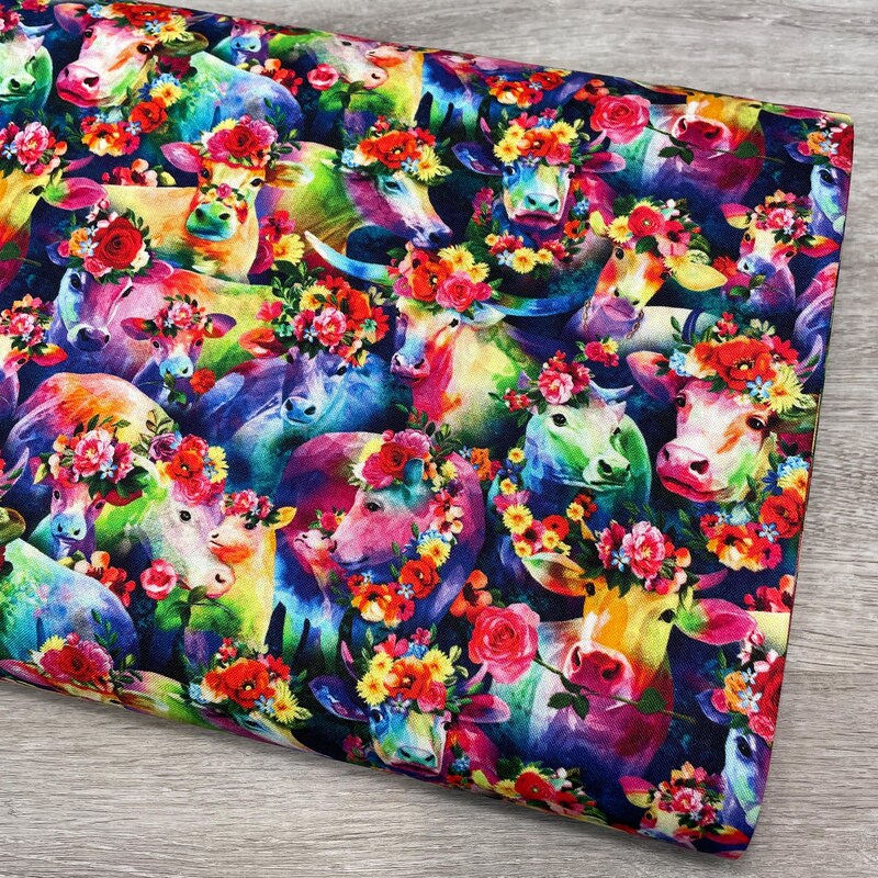 Cow Fabric - Etsy