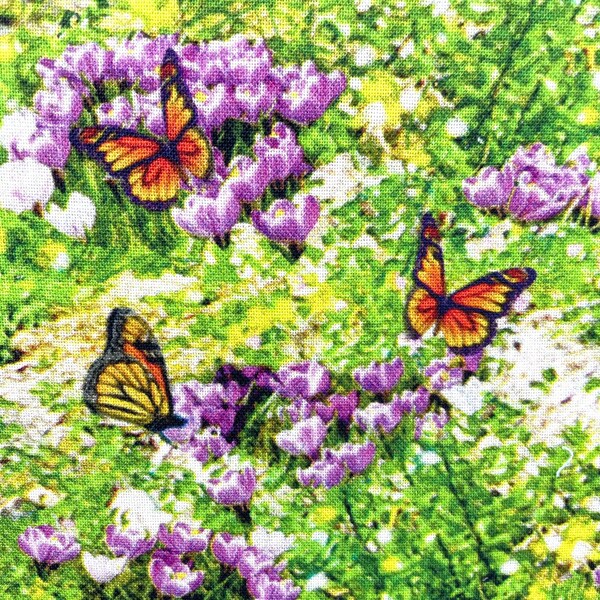 Monarch Butterfly Print Fabric - Etsy