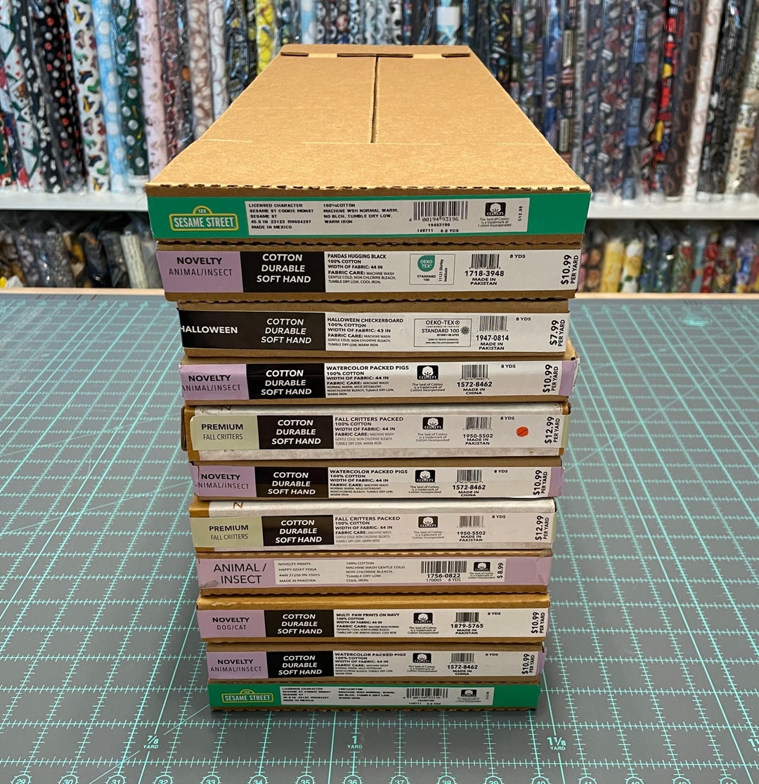 11 Empty Cardboard Fabric Bolts for Storing Fabric 23 X 7.5 Good USED ...