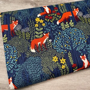 Fox fabric - Etsy