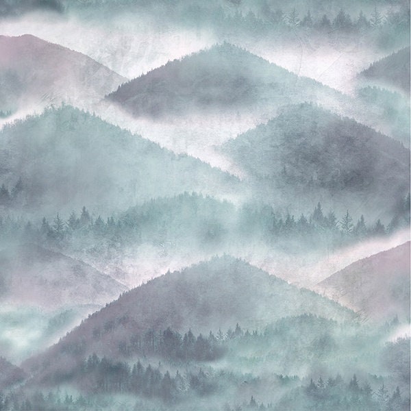 Mountain Fabric - Etsy